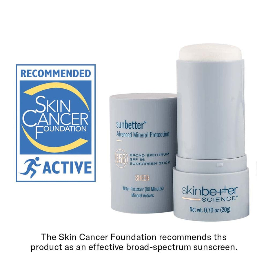 sunbetter SHEER SPF 56 Sunscreen Stick – The L.A. Facialist